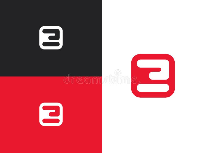 Stylized Number Three Logo, Vector Sign Number 3 Stock Illustration ...