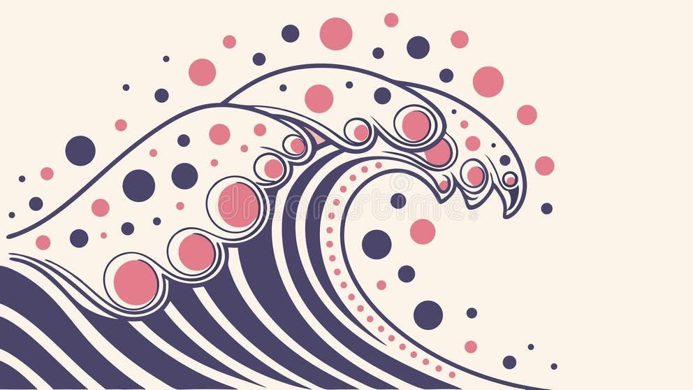Blue Dot Wave Design Stock Illustrations – 48,853 Blue Dot Wave Design ...