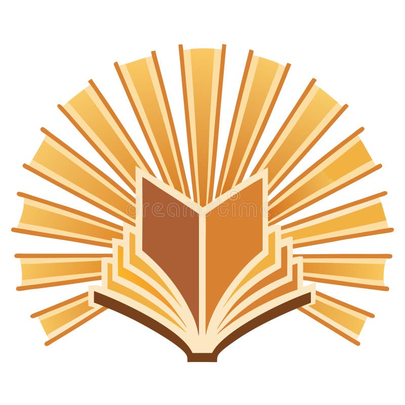 Open Book with Radiating Lines: Education, Knowledge, and Learning ...