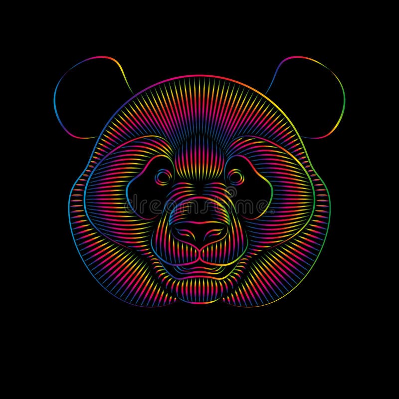 Stylized Panda Stock Illustrations – 604 Stylized Panda Stock ...