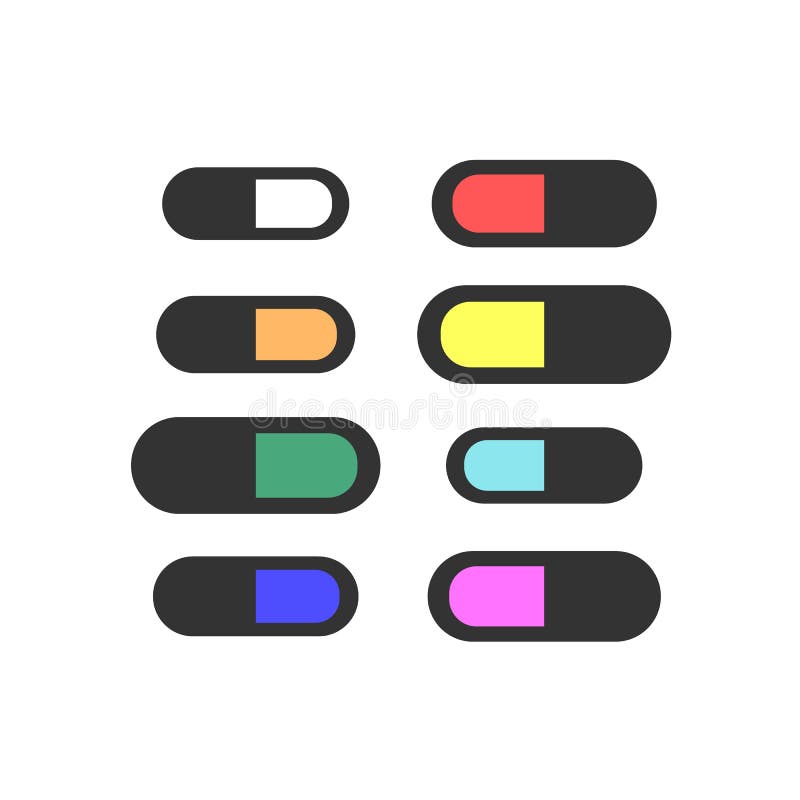 Stylized pills stock vector. Illustration of design - 102704621