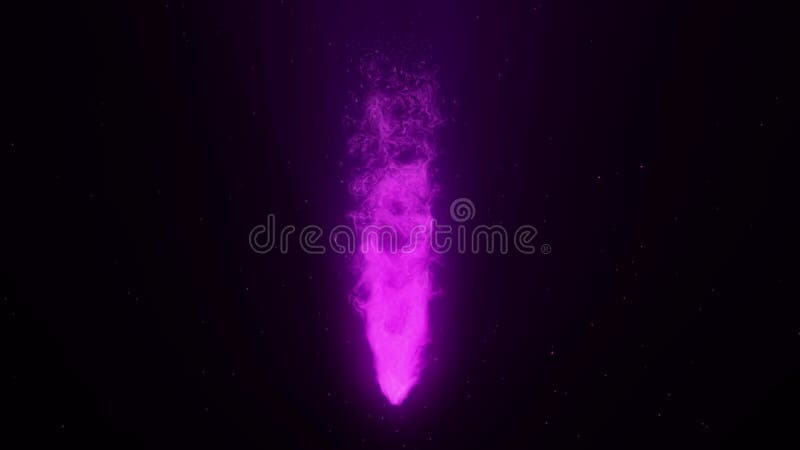 Stylized Pink Comet. Falling Meteorite. Magic. Stock Footage - Video of ...