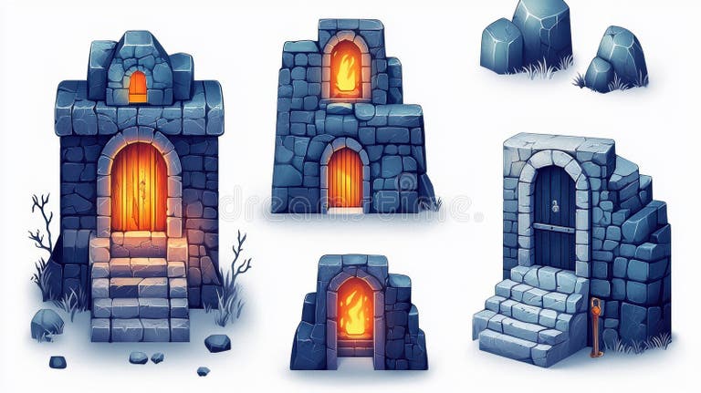 Dungeon Structures Stock Illustrations – 74 Dungeon Structures Stock ...