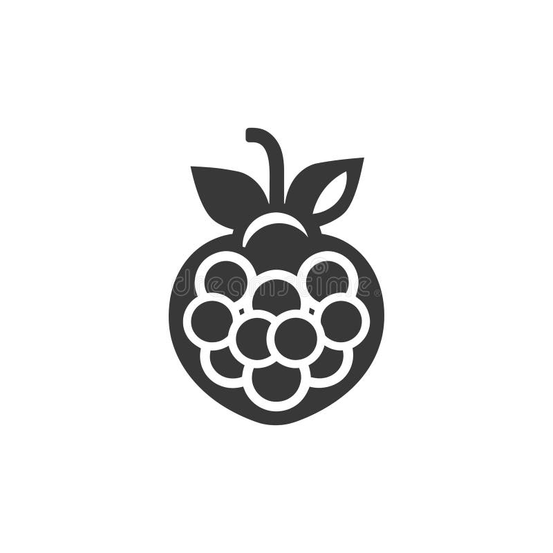 AI-Generated Raspberry Icon Stock Vector - Illustration of suitable ...