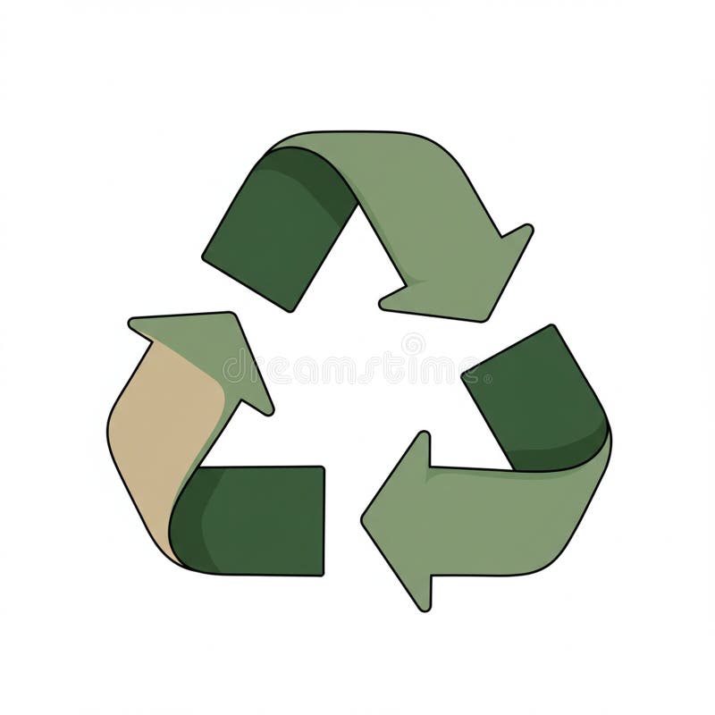 Stylized Recycling Symbol Stock Illustrations – 1,857 Stylized ...