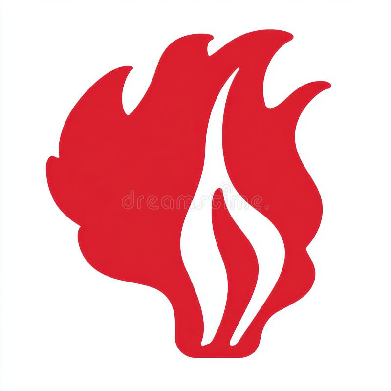 Abstract Red Flame stock illustration. Illustration of artwork - 367307448