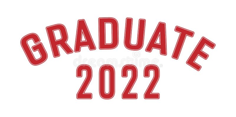 Graduation Class 2022 Red Stock Illustrations – 47 Graduation Class ...