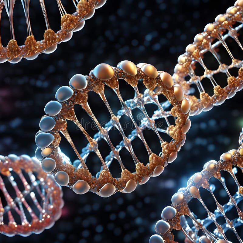 A Stylized Representation of Biotechnology and a DNA Double Helix ...