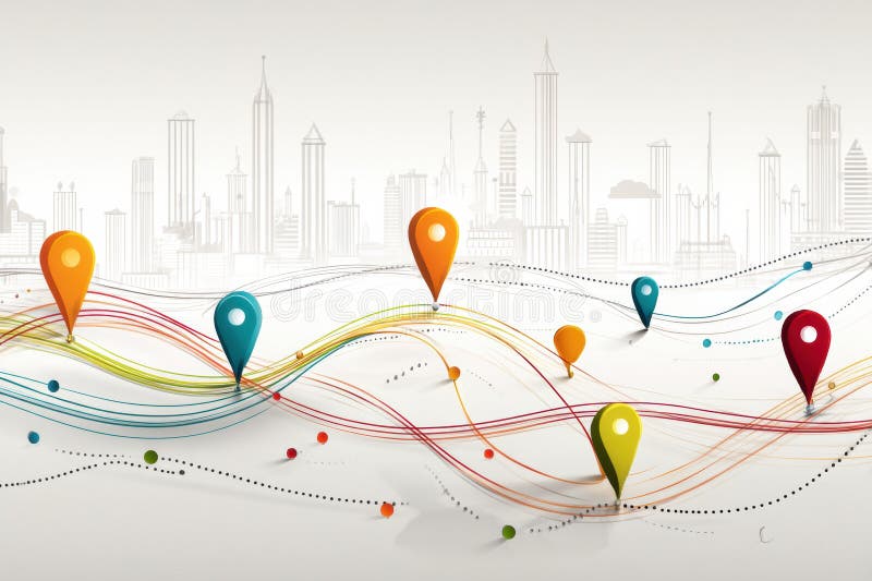 178 Map Dotted Line Stock Photos - Free & Royalty-Free Stock Photos ...