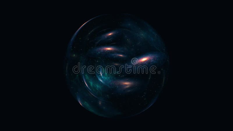 Stylized Representation of the Universe Expanding As a Multi-Layered ...