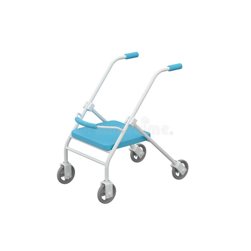 Stylized Rollator Stock Illustrations – 1 Stylized Rollator Stock ...