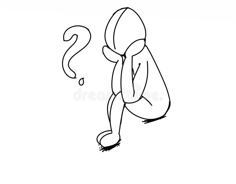 Little Kid Thinking Face - Cute Cartoon Boy Illustration Stock ... Little Kid Thinking Face - Cute Cartoon Boy Illustration Stock ...
