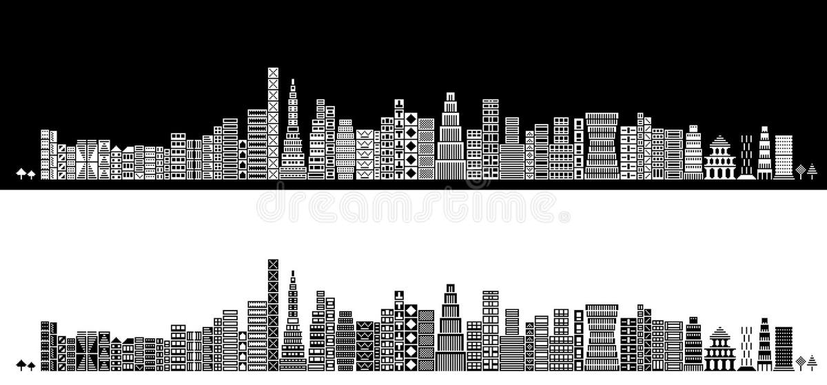 Pixel Art Skyscraper Stock Illustrations – 1,286 Pixel Art Skyscraper ...