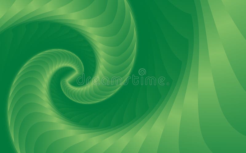 Stylized Snail Shell Filling the Frame Stock Illustration ...