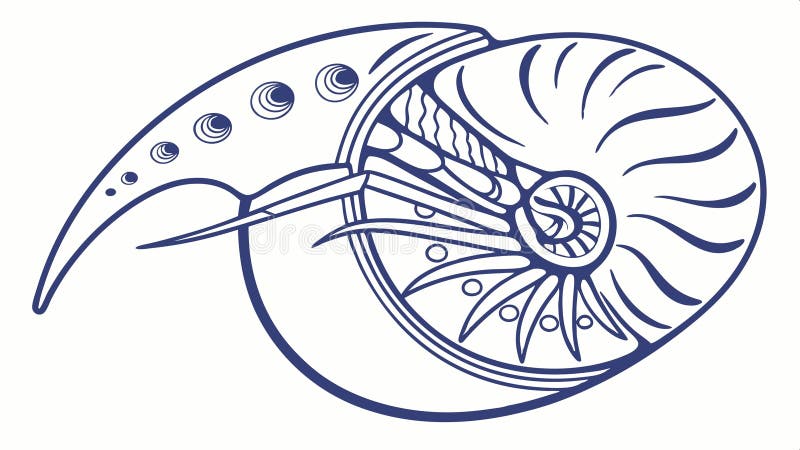 Zen art stylized snail stock vector. Illustration of difficulty - 75748966