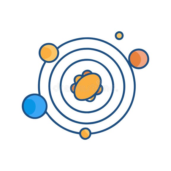 Stylized Solar System Design Stock Vector - Illustration of planets ...