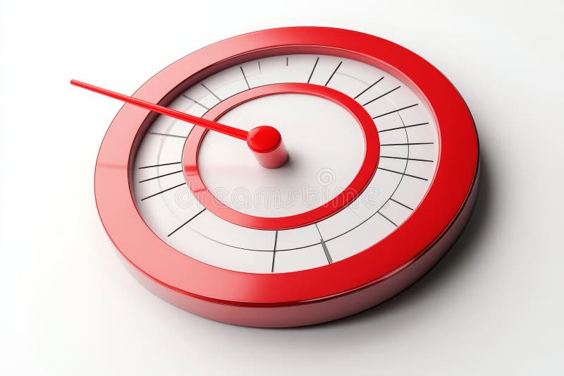 Success Speedometer Target Achievement Illustration Stock Illustration ...