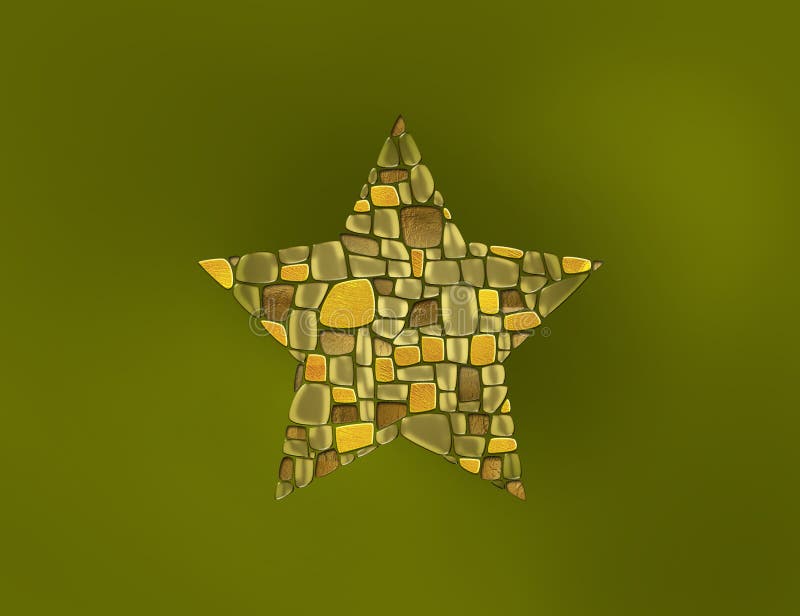 Stylized star symbol stock illustration. Illustration of design - 89929919