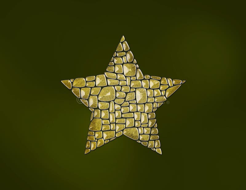 Stylized star symbol stock image. Image of textured, abstract - 89929937