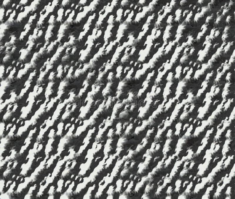 Stylized Storm Pattern in the Clouds Stock Illustration - Illustration ...