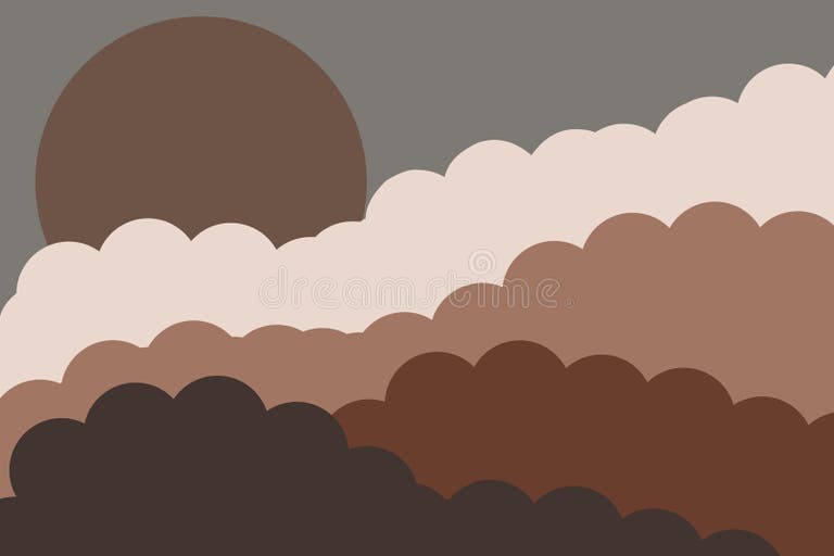 Stylized Earthy Toned Color Scheme Stock Illustrations – 4 Stylized ...