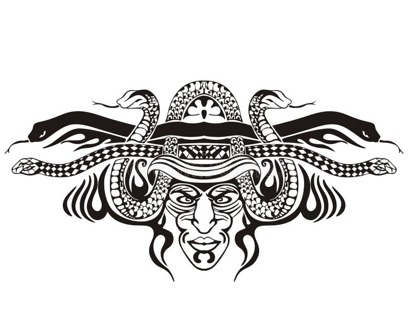 Zodiac Signs - Taurus. Tattoo Design. Stock Vector - Illustration of ...