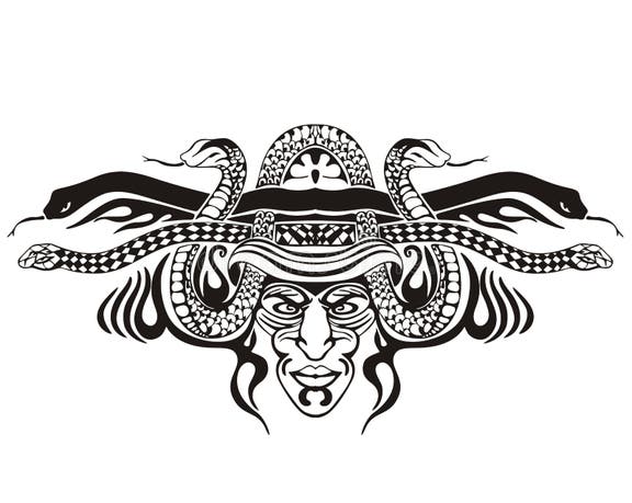 Stylized Snakes Stock Illustrations – 171 Stylized Snakes Stock ...