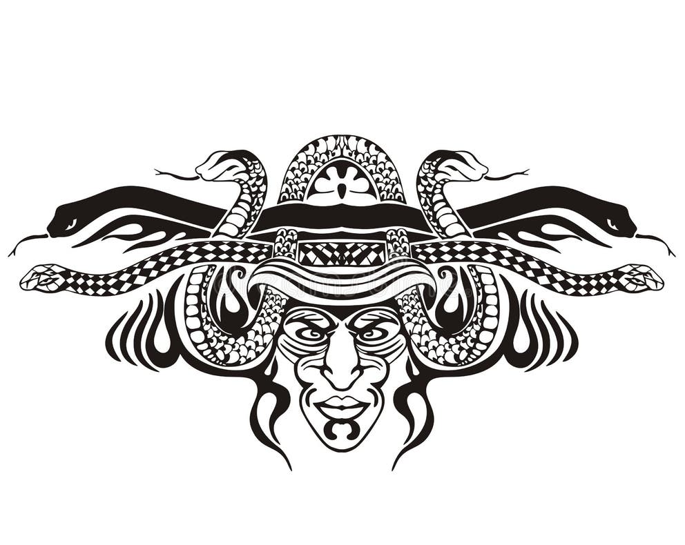 Stylized Snakes Stock Illustrations – 132 Stylized Snakes Stock ...