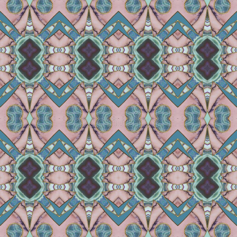 Stylized Texture. Modern Futuristic Seamless Pattern. Multicolor ...