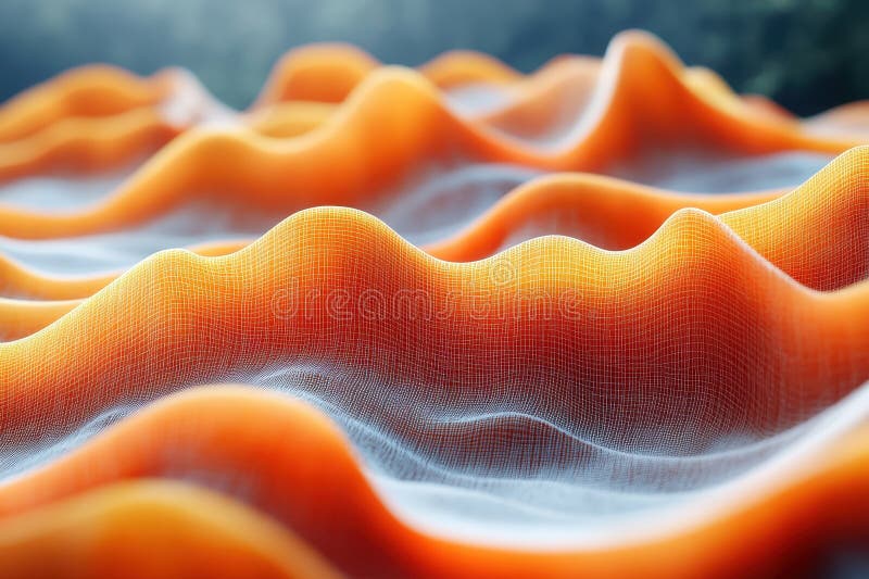 Stylized Thermal Patterns Inspired by Natural Heat Dynamics, Showcasing ...