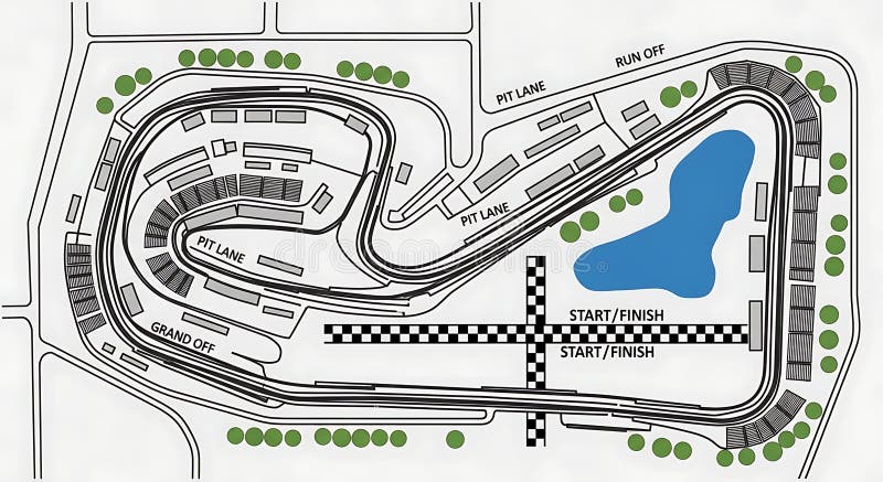 Race Layouts Stock Illustrations – 49 Race Layouts Stock Illustrations ...