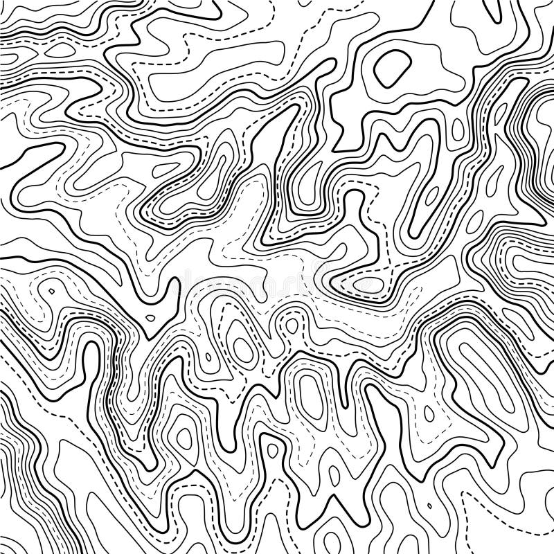 Stylized Height Topographic Map Stock Illustrations – 81 Stylized ...