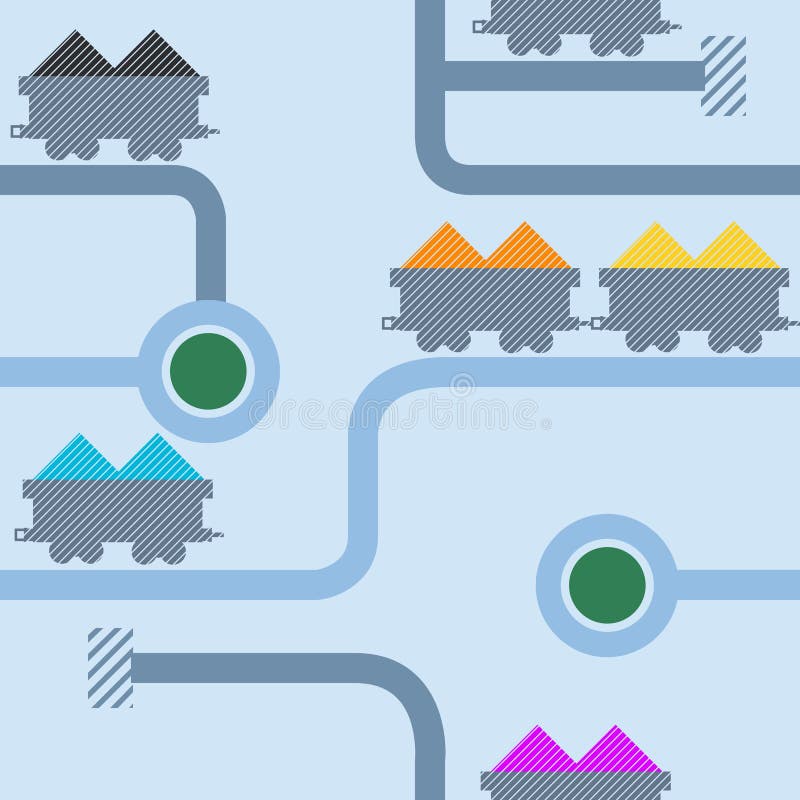 Stylized Train Stock Illustrations – 892 Stylized Train Stock ...