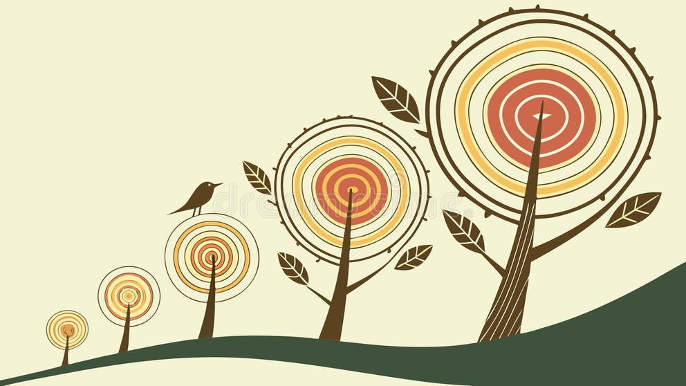 Circular Growth Patterns Stock Illustrations – 1,581 Circular Growth ...