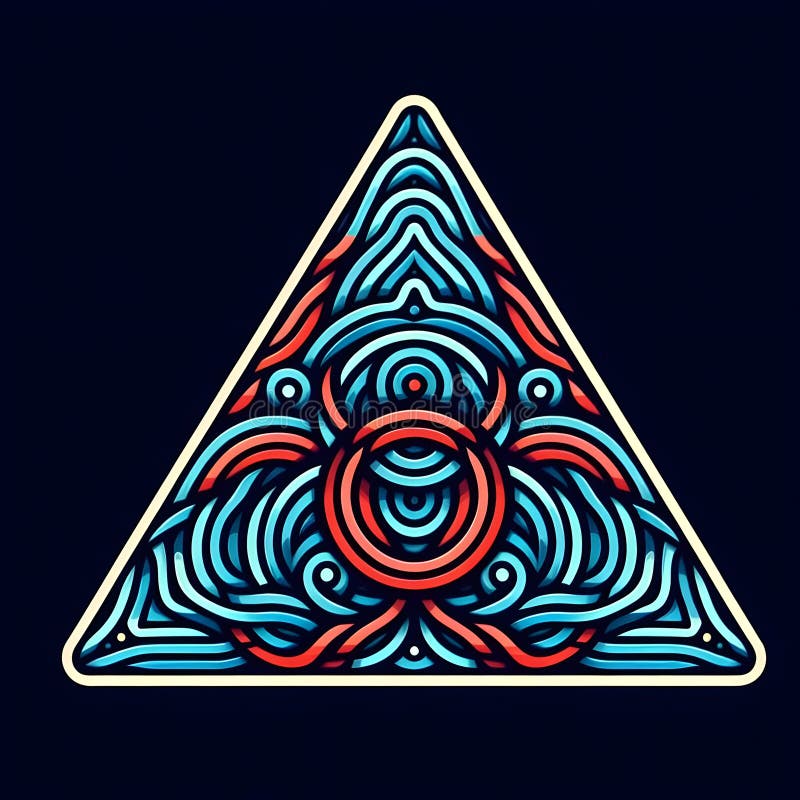 Cyberpunk Biohazard stock illustration. Illustration of symbol - 335330180