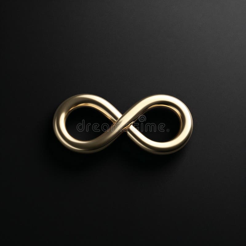 Unlimited Symbol Icon - Modern Infinity Design Stock Illustration ...