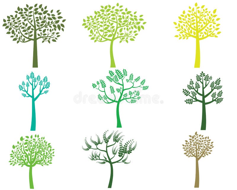 Cartoon Curvy Tree Stock Illustrations – 156 Cartoon Curvy Tree Stock ...