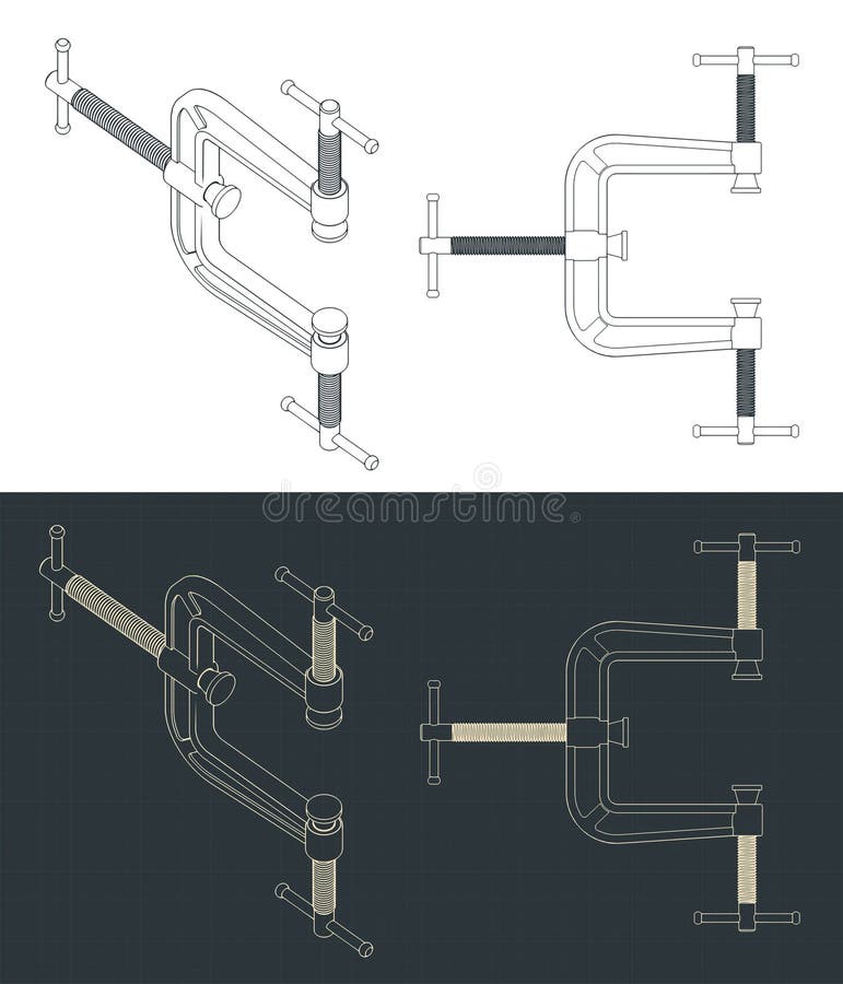 Vice Blueprints Stock Illustrations – 17 Vice Blueprints Stock ...