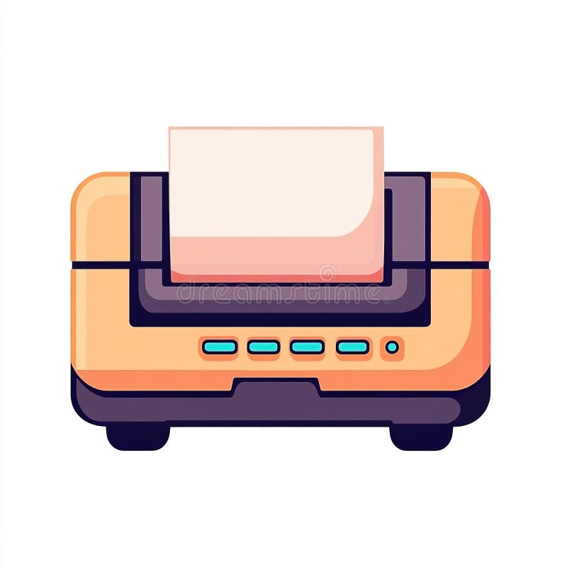 Electronic Printer Stock Illustrations – 15,844 Electronic Printer ...