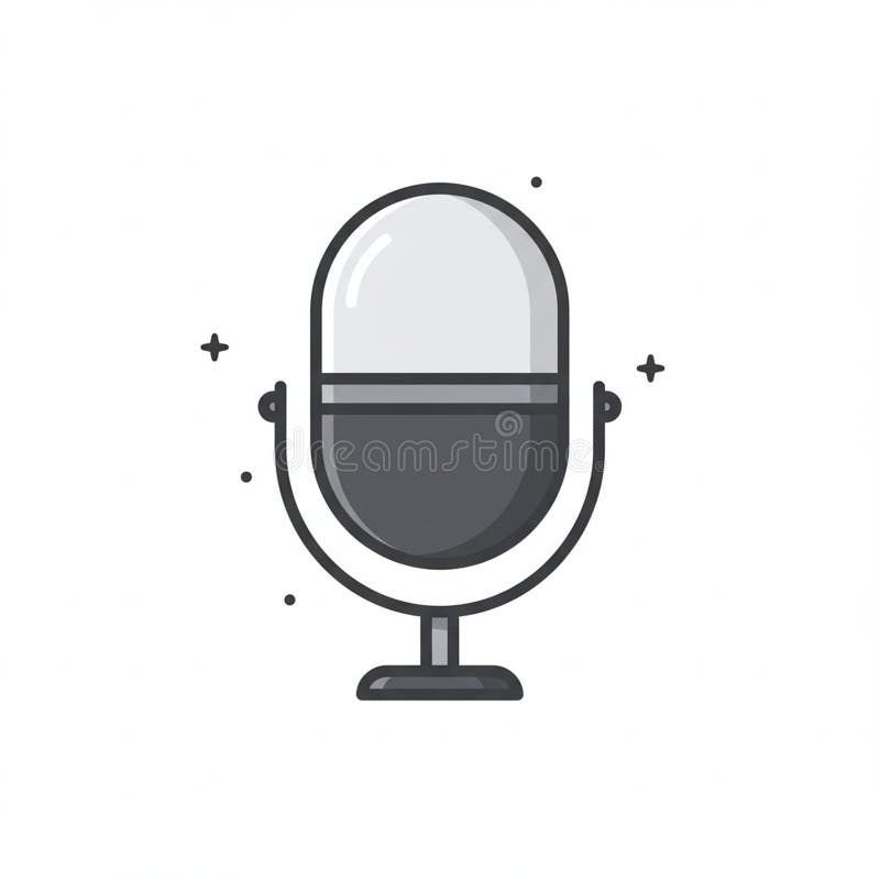 Microphone Vintage Vector Color Stock Illustrations – 2,119 Microphone ...
