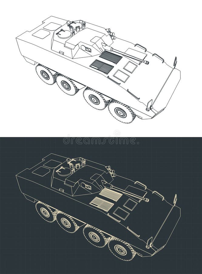 Infantry Fighting Vehicle Blueprints Illustrations Stock Vector ... Infantry Fighting Vehicle Blueprints Illustrations Stock Vector ...