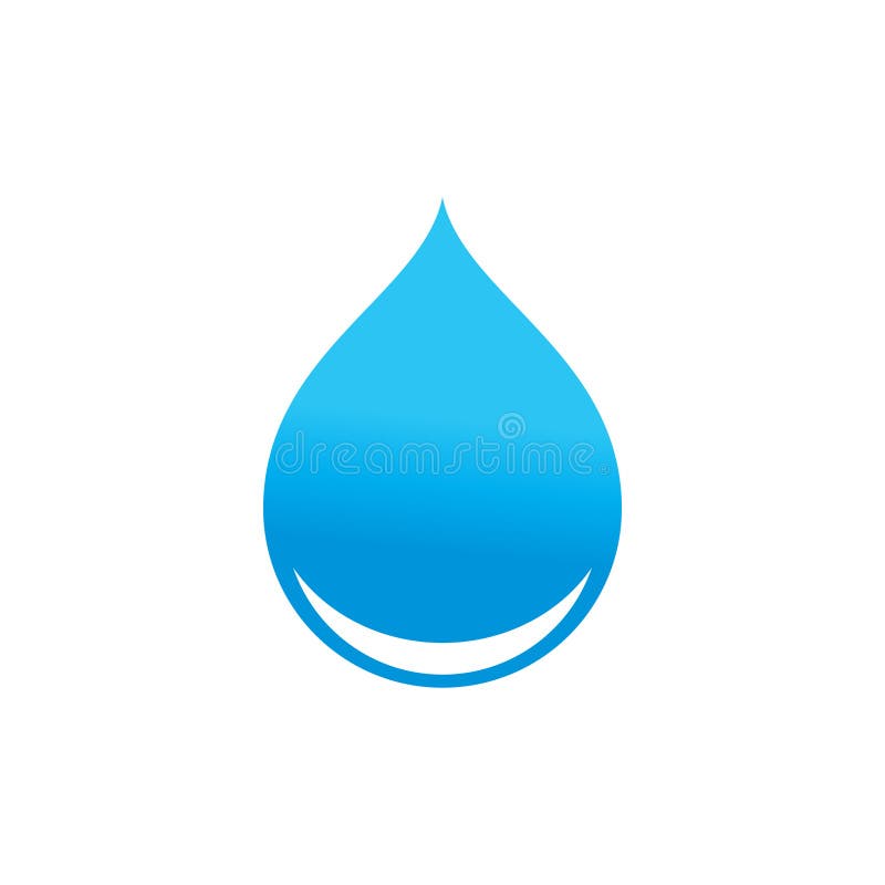 Stylized Water Drop Logos and Symbol Stock Vector - Illustration of ...