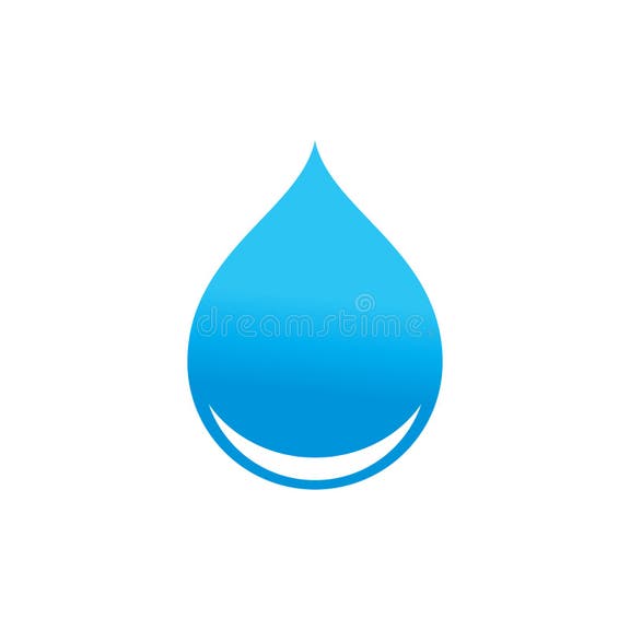 Stylized Water Drop Logos and Symbol Stock Vector - Illustration of ...