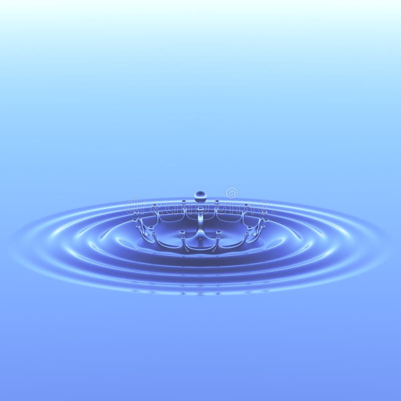 Stylized Water Splash stock illustration. Illustration of clear - 27840683