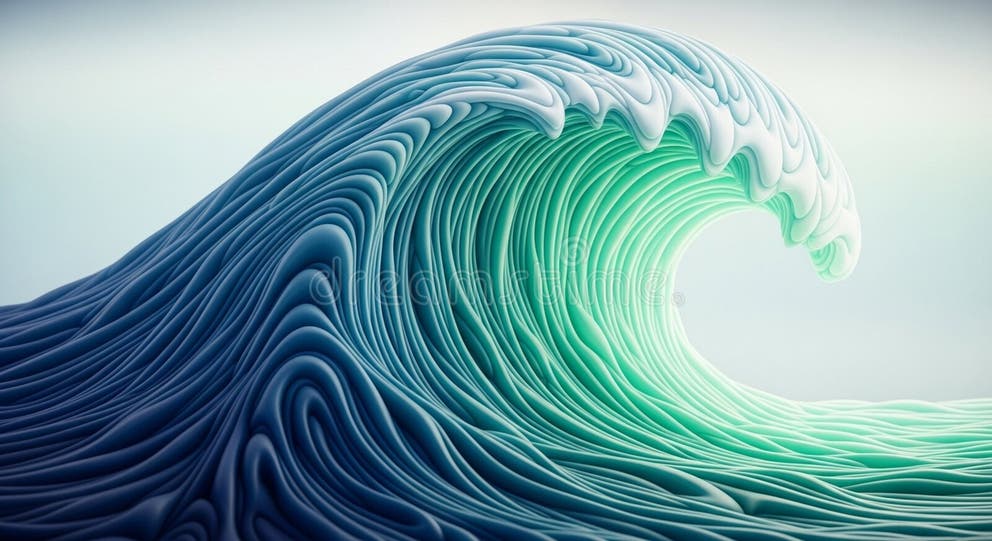Curling Wave Pattern Stock Illustrations – 2,311 Curling Wave Pattern ...