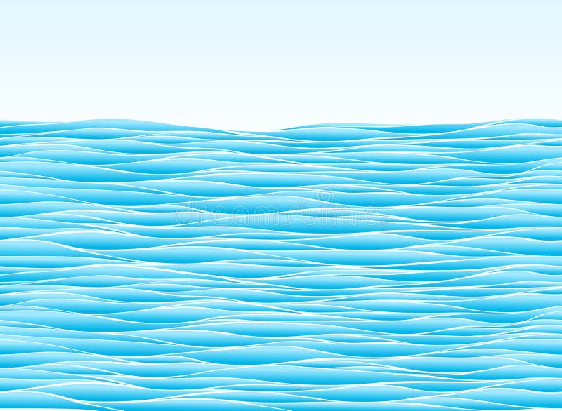 Set Stylized Waves from Element of the Design Stock Vector ...