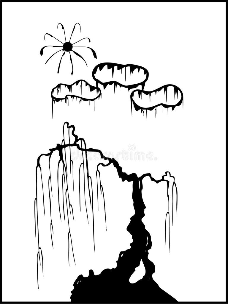 Stylized Willow Tree Stock Illustrations – 572 Stylized Willow Tree ...