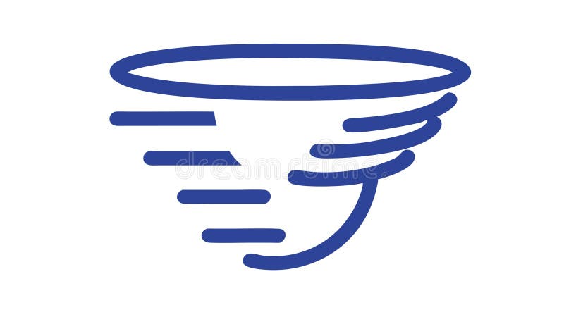 Stylized Wind Icon, Weather and Air Flow Symbol Vector, Vector Design ...