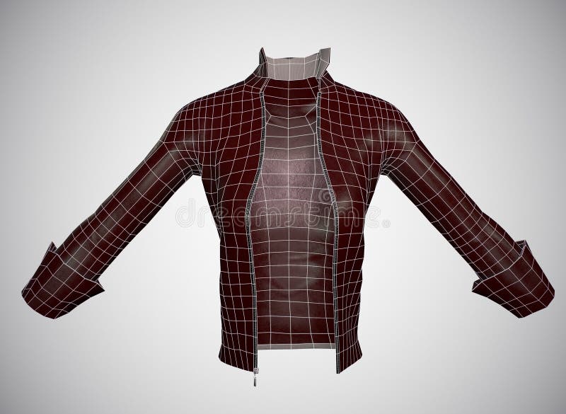 Character 3d Leather Jacket Stock Illustrations – 174 Character 3d ...