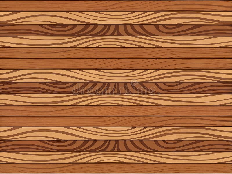 Seamless Wooden Planks Texture Background Stock Illustration ...